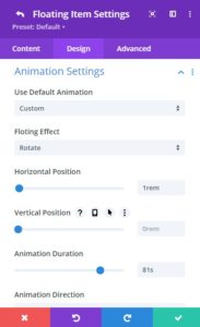 Divi Floating Elements Module | Add Engaging Motion Effects